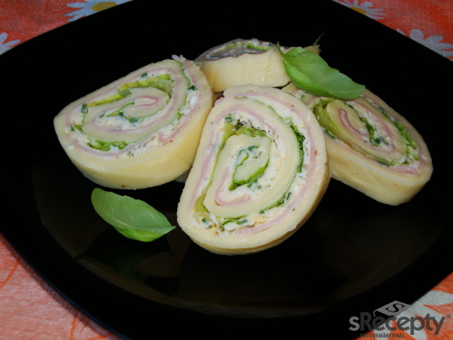 Barevná sýrová roláda | sRecepty.CZ